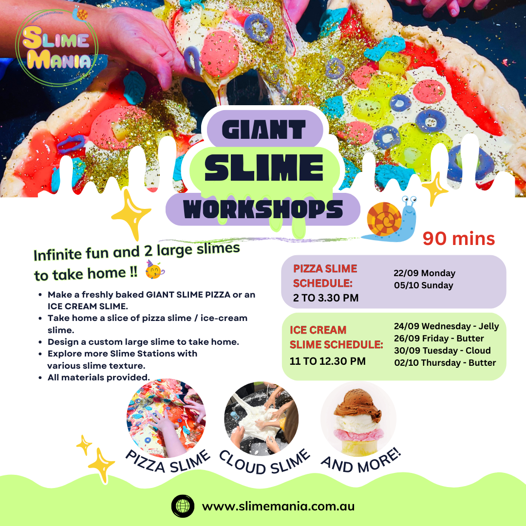 GIANT Slime Workshops – Slime Mania